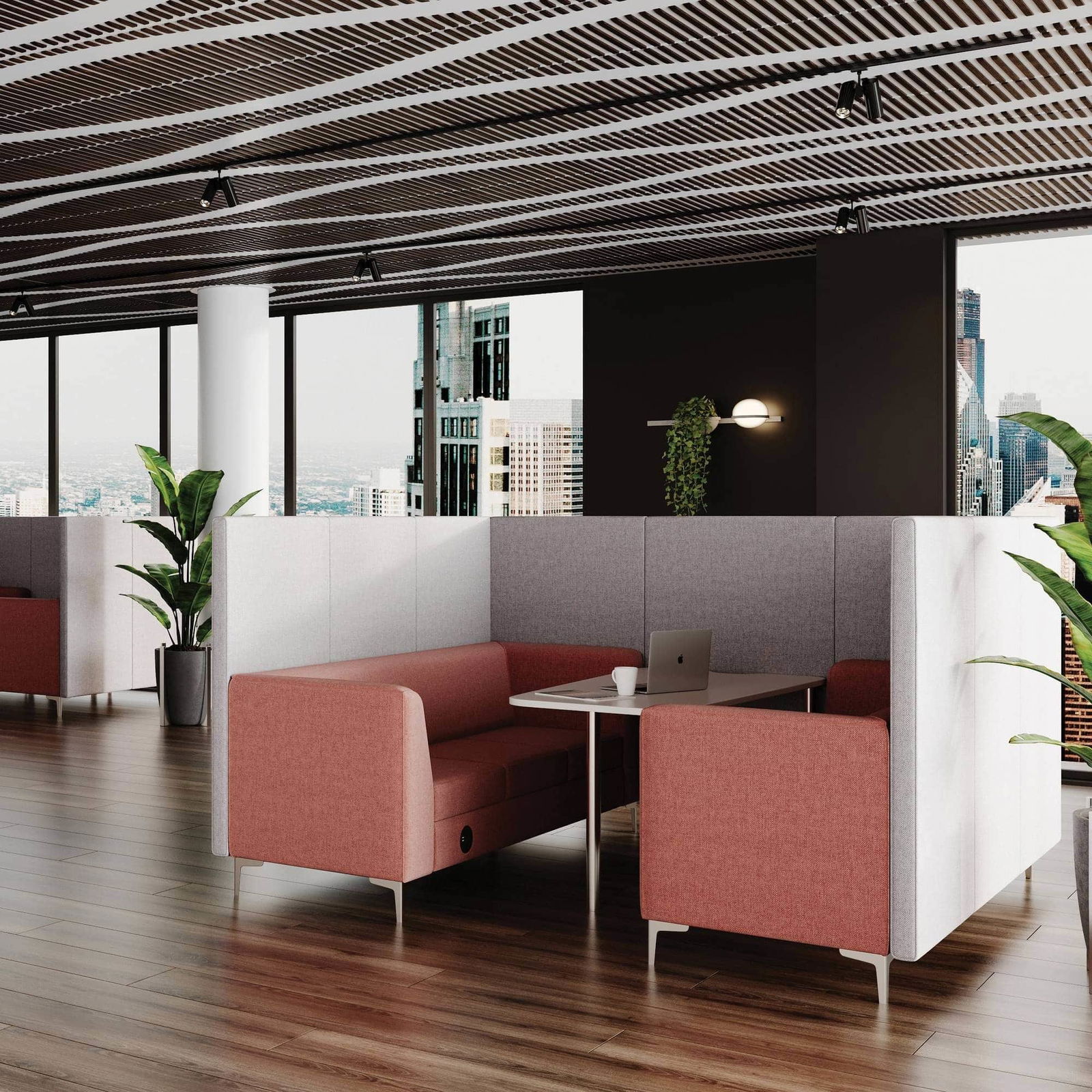 SIMOOM 4-Seater Booth | Planscape