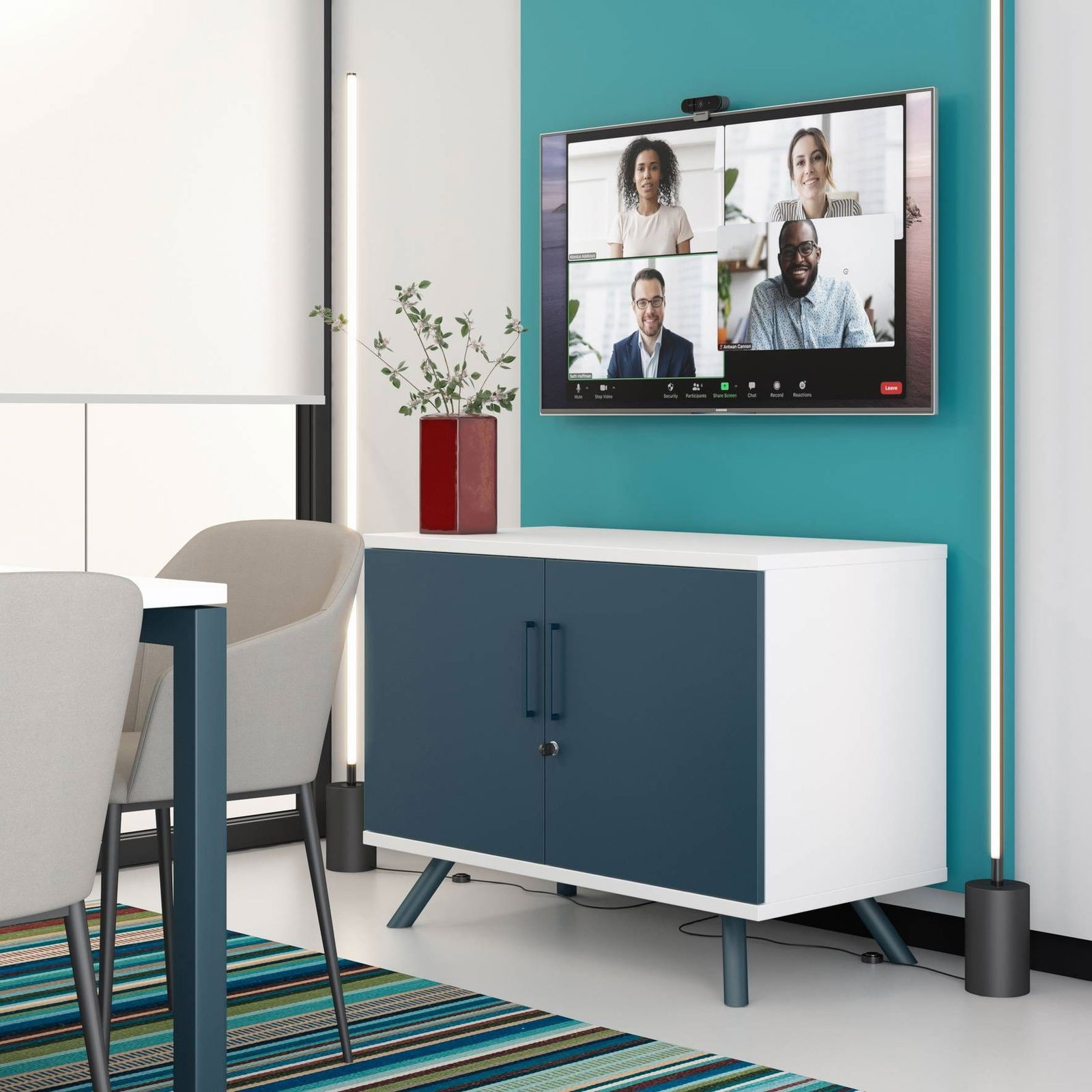 Flare Boardroom Storage Unit – Planscape